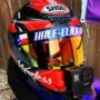 Custom Helmet Visor Strips - ZLT Motocross Identification